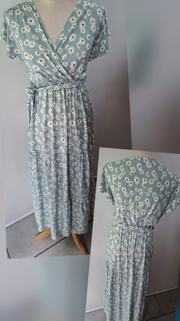 JB Dress Mint Daisy | Blossom & Bloom